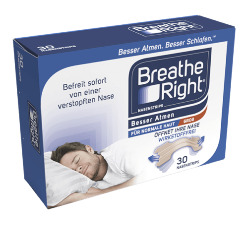 Breathe Right® Nasenpflaster – Original in beige