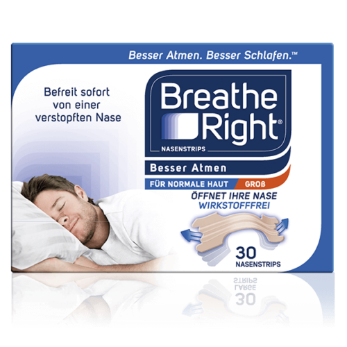 Breathe Right® Nasenpflaster – Original in beige
